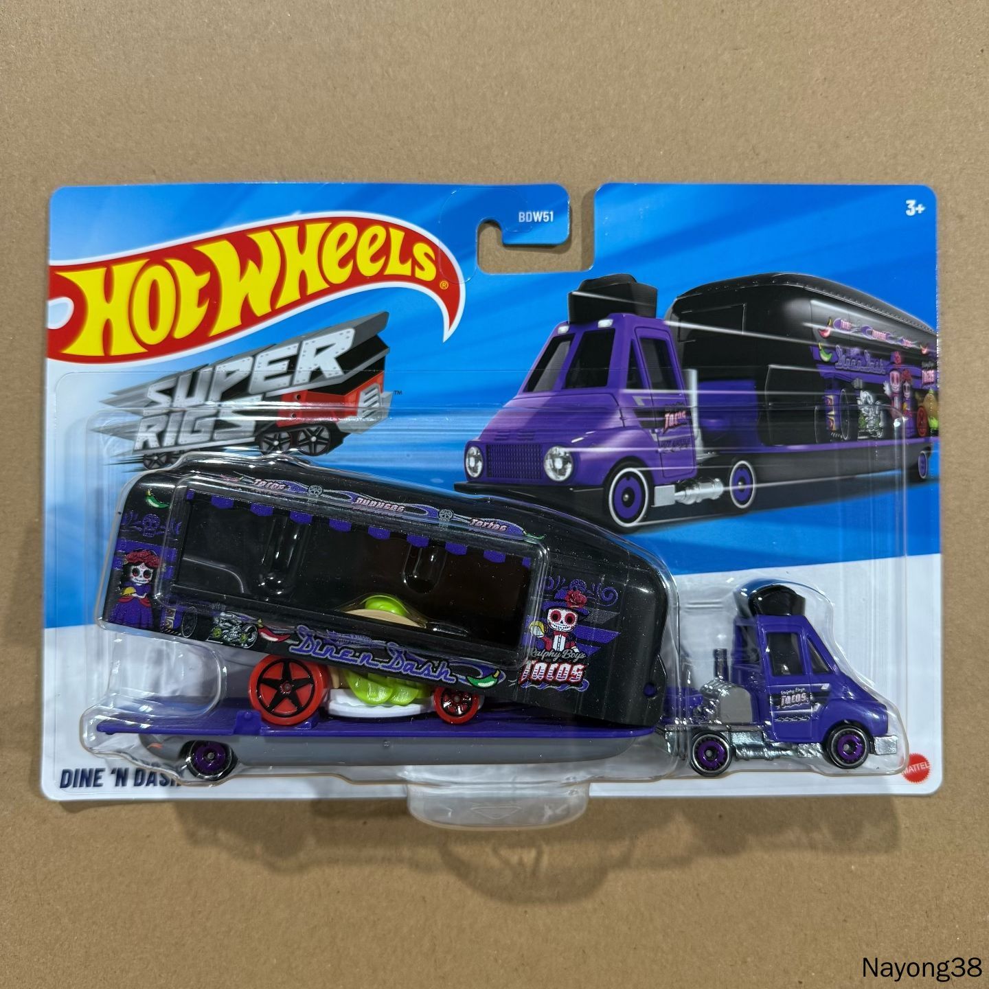 Hot Wheels Super Transport Series, литая модель 1:64(BDW51-C Грузовой ...