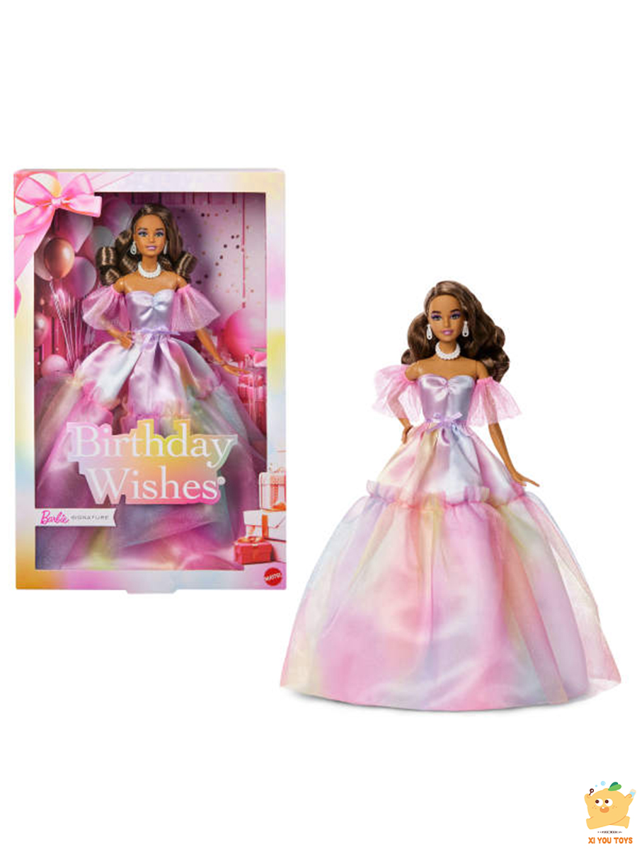 Маттел Mattel Barbie Signature Birthday Wishes Doll JBJ08 / Кукла ...