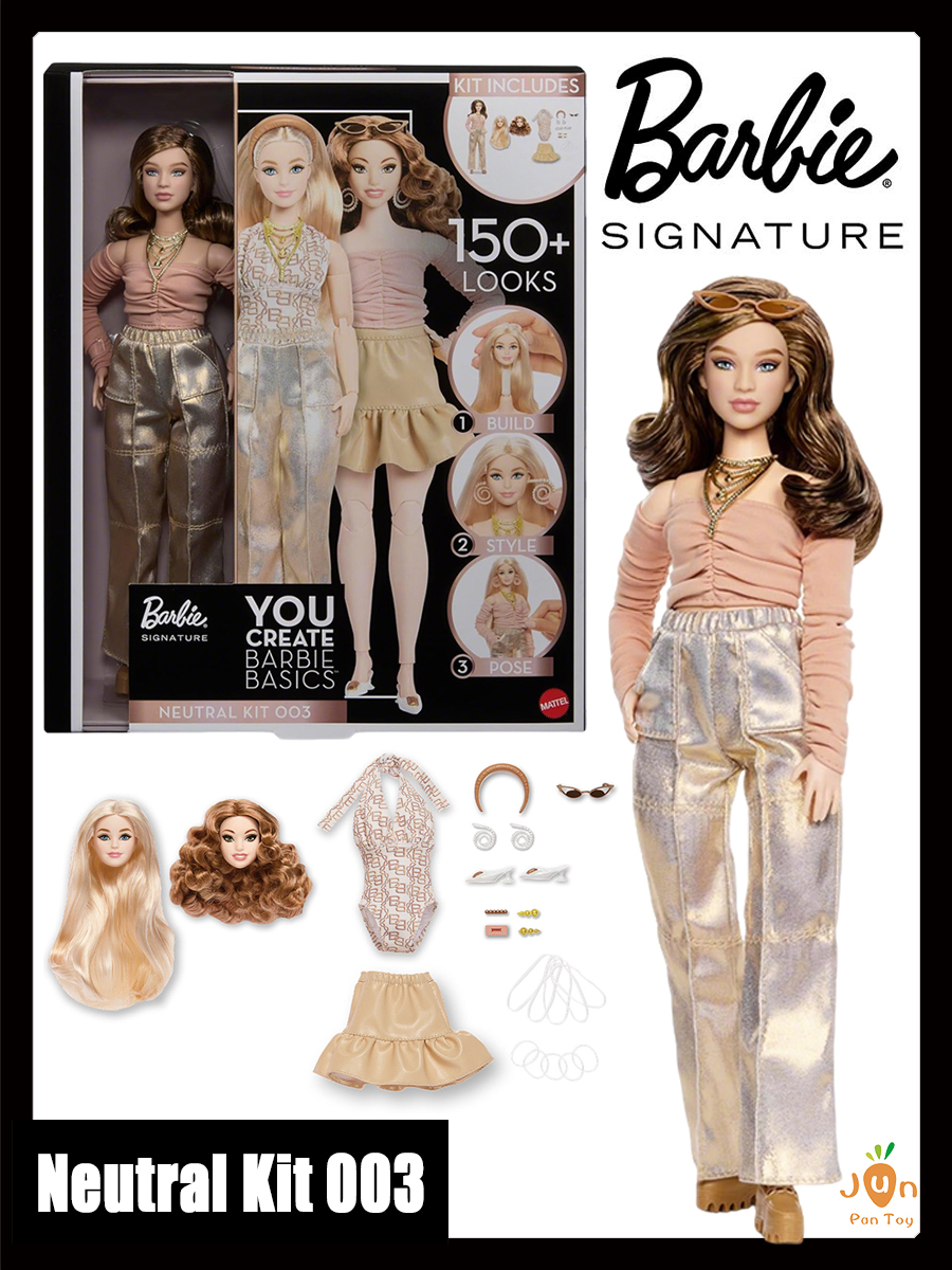 Барби Шарнирная кукла Mattel Barbie Signature Neutral Kit 003, JJX37 ...