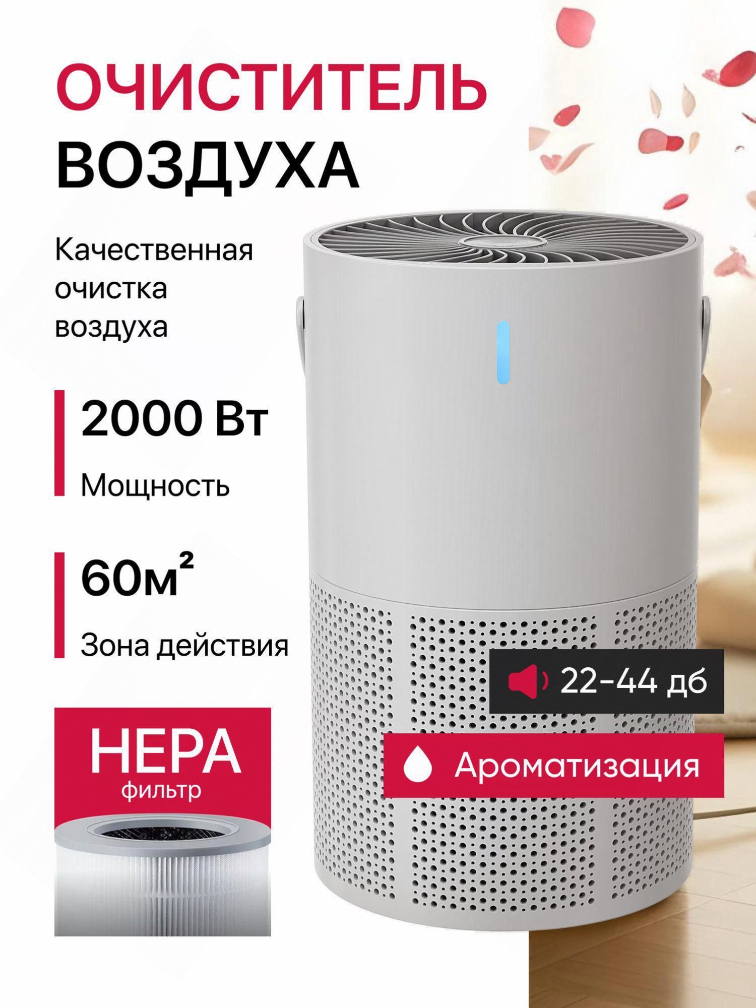 PREGO Очиститель воздуха AirClean Pro купить на OZON по низкой цене ...