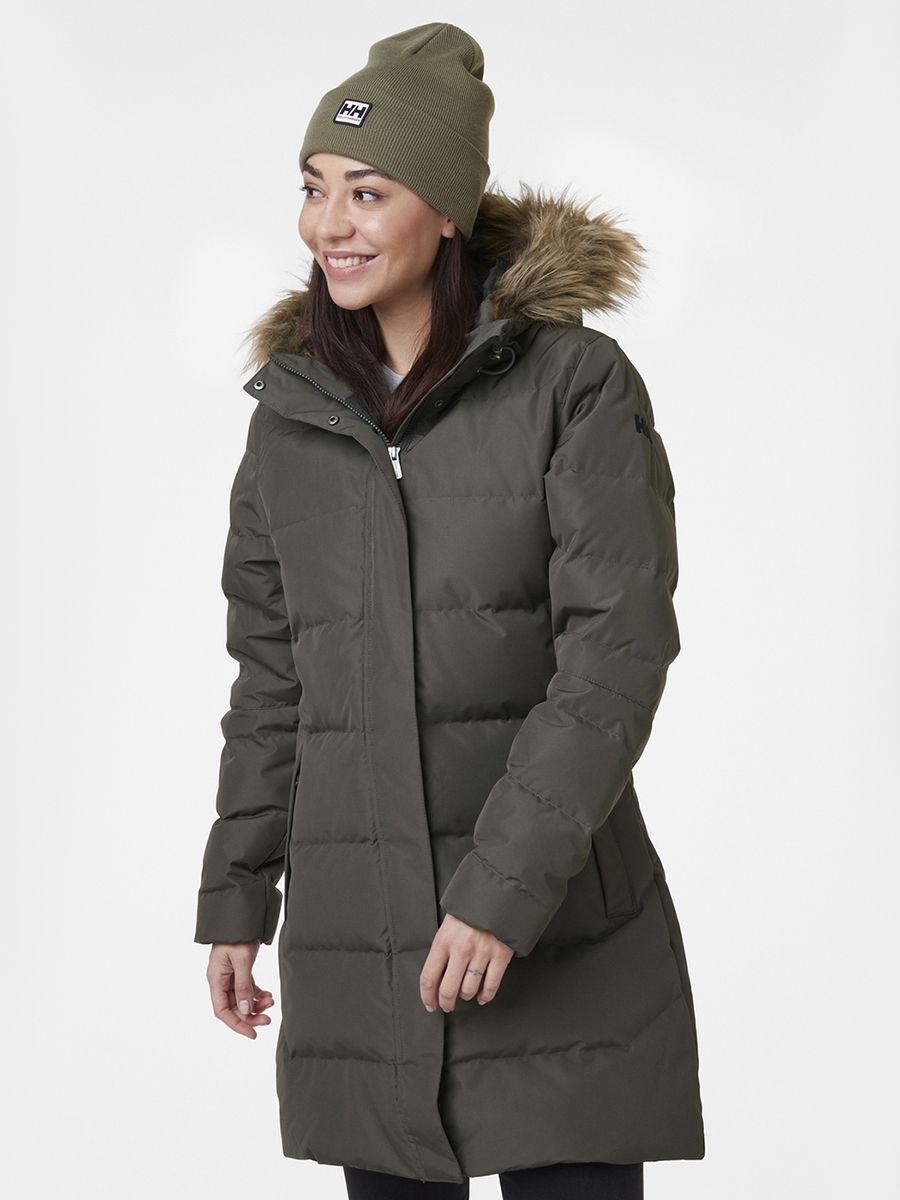 Парка Женский Helly Hansen темно-серый Полиэстер, Мембранные материалы ...