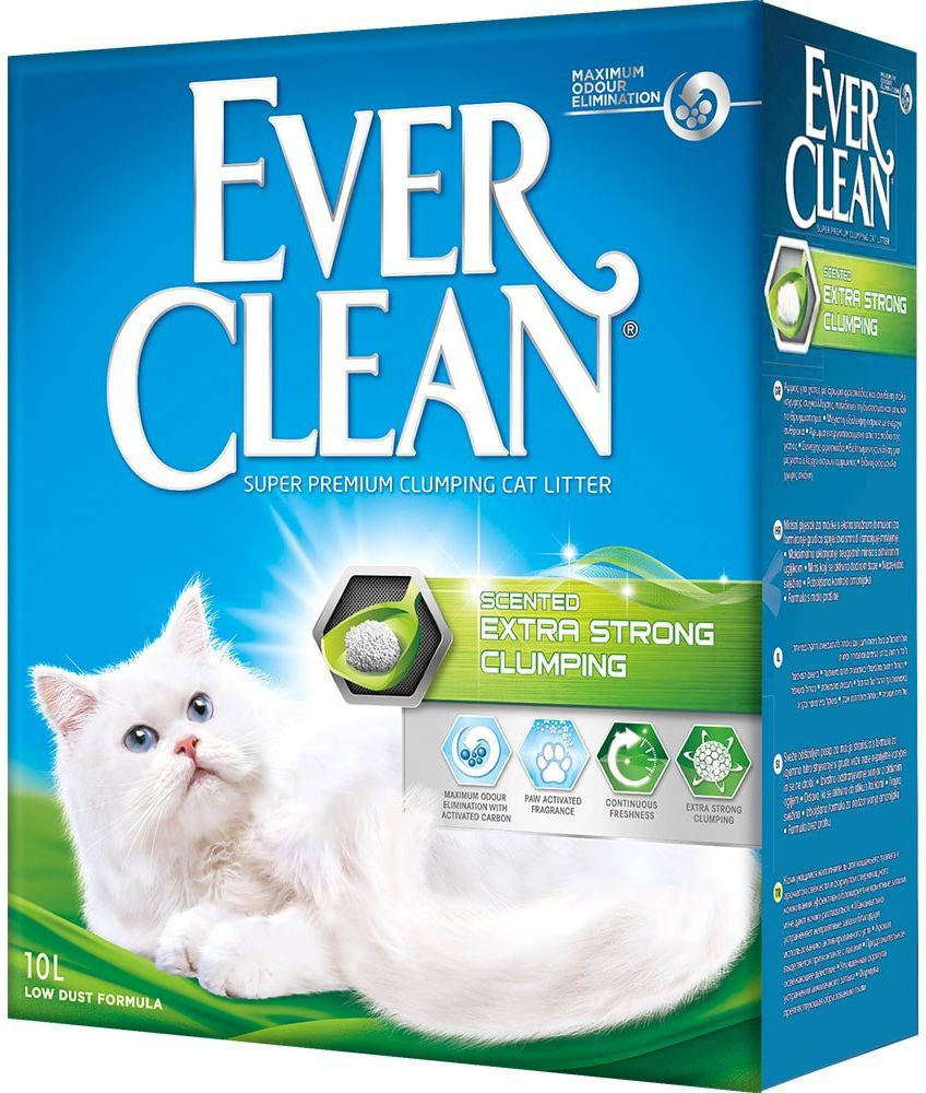 Ever Clean Extra Strong Scented комкующийся наполнитель с ...