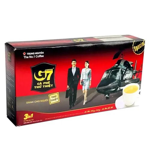 Кофе Вьетнамский 3в1 "G7" Special TRUNG NGUYEN G7 3 in 1 ( 21пакет ...