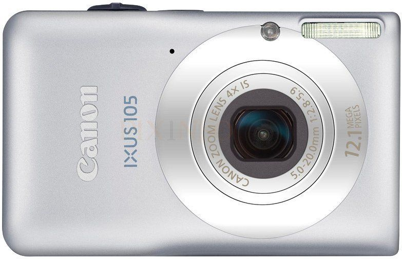 Canon Digital IXUS 105 Silver Цифровой компактный фотоаппарат купить на ...