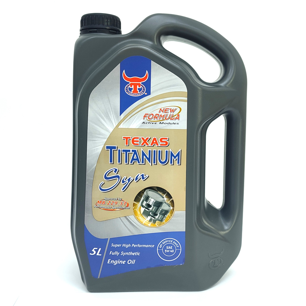 Масло моторное Texas Titanium 5W-40 Синтетическое 5 л 23TE0467 купить c ...