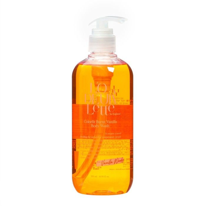 L'ODEURLETTE IN ENGLAND COLORFIT BURNT VANILLA BODY WASH ...