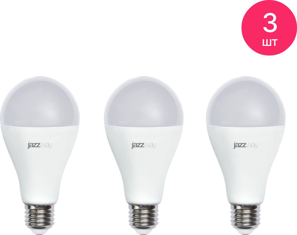 Светодиодная лампа Jazzway / Джазвэй Pled-SP Power груша А65, Е27 4000К ...