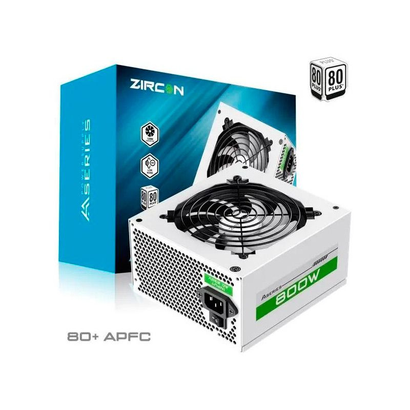Блок питания Zircon AA-800 ATX 800W White - купить с доставкой по ...
