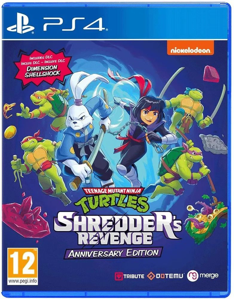 Игра Teenage Mutant Ninja Turtles: Shredder's Revenge. Anniversary ...