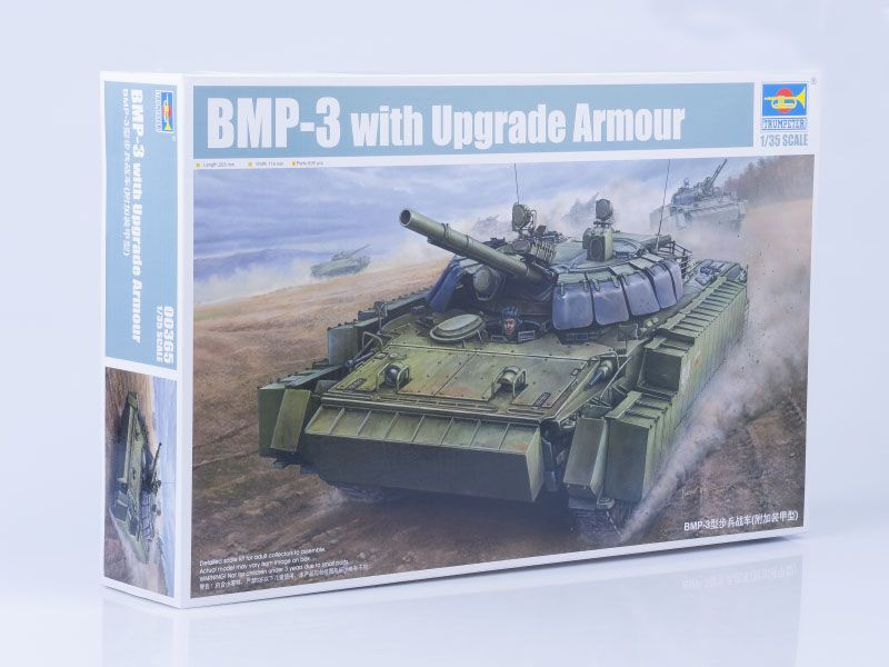 Сборная модель военной техники Trumpeter БМП-3 с активной броней ...