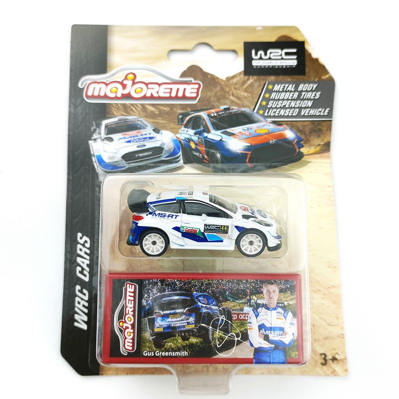 Машинка WRC Majorette 1:64 CITROEN C3 FORD FIESTA HYUNDAI i20 POLO R ...