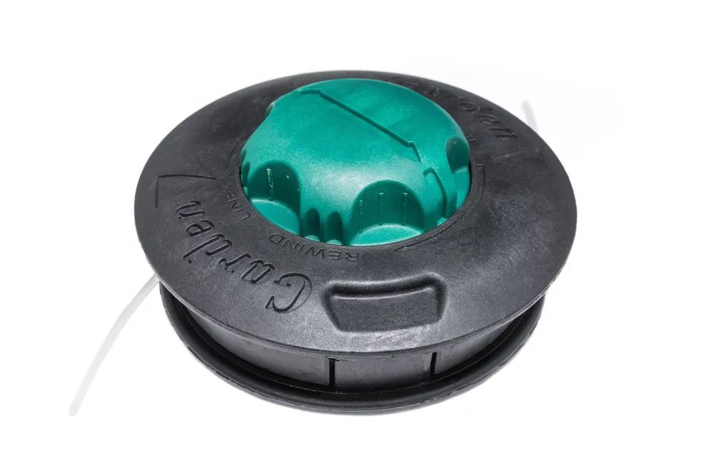 Катушка с леской для триммера Катушка для триммера универсальная KT-16 полуавтоматическая резьба ...