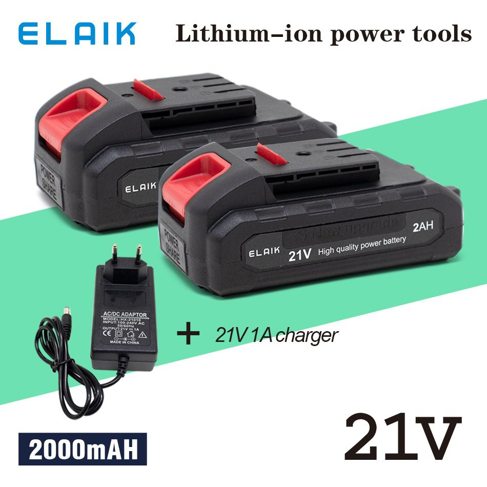 21V 14AH 10AH 6 AH4 AH 2AH мощная прочная литиевая батарея, зарядное ...