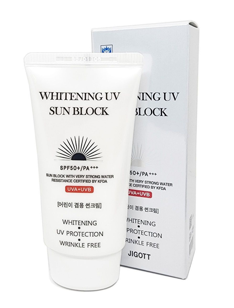 JIGOTT/Крем солнцезащитный JIGOTT WHITENING UV SUN BLOCK CREAM SPF50 PA ...