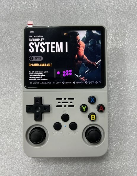 Портативная игровая консоль R36S в стиле ретро, система Linux, 3,5 ...