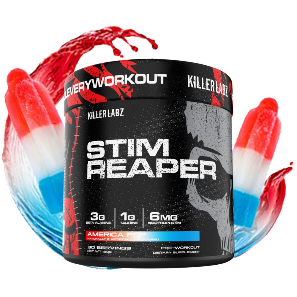Killer Labz STIM REAPER 216 гр., Предтренировочный комплекс купить на ...
