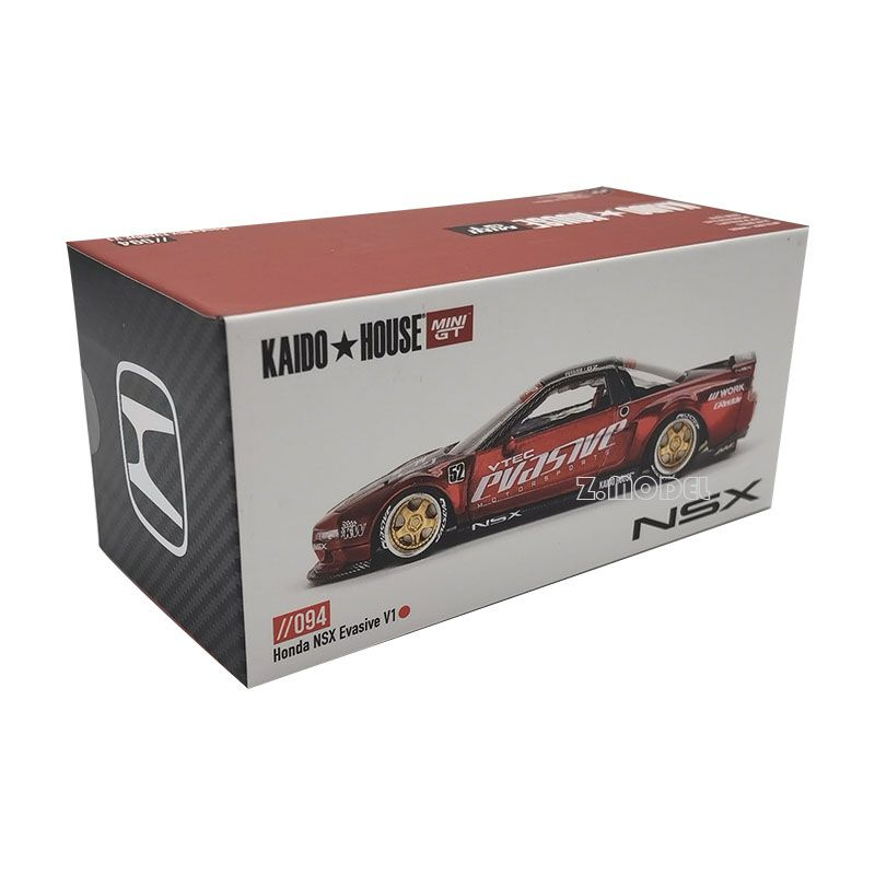 Машинка KAIDO HOUSE&MINIGT 1/64 KHMG 094 NSX Evasive V1 Die-cast alloy ...
