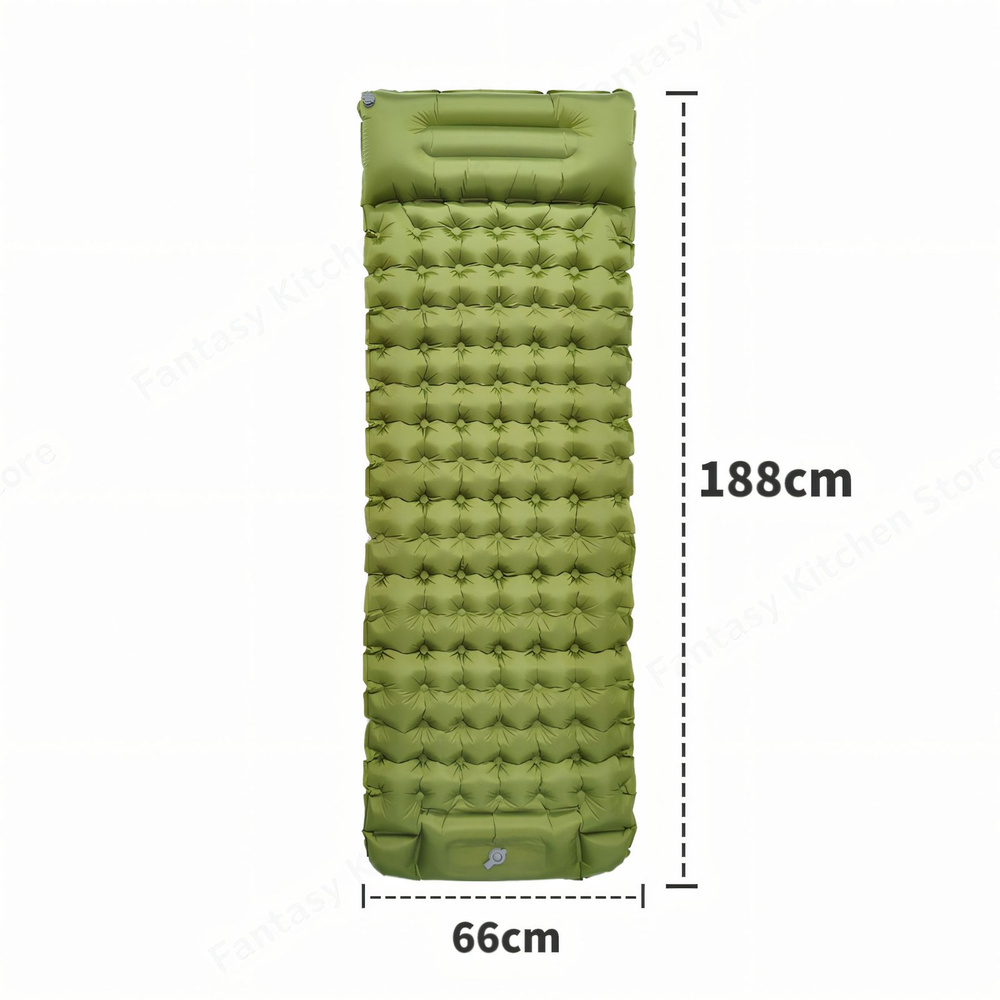 одноместный матрас надувной,188*66CM - купить с доставкой по выгодным ...