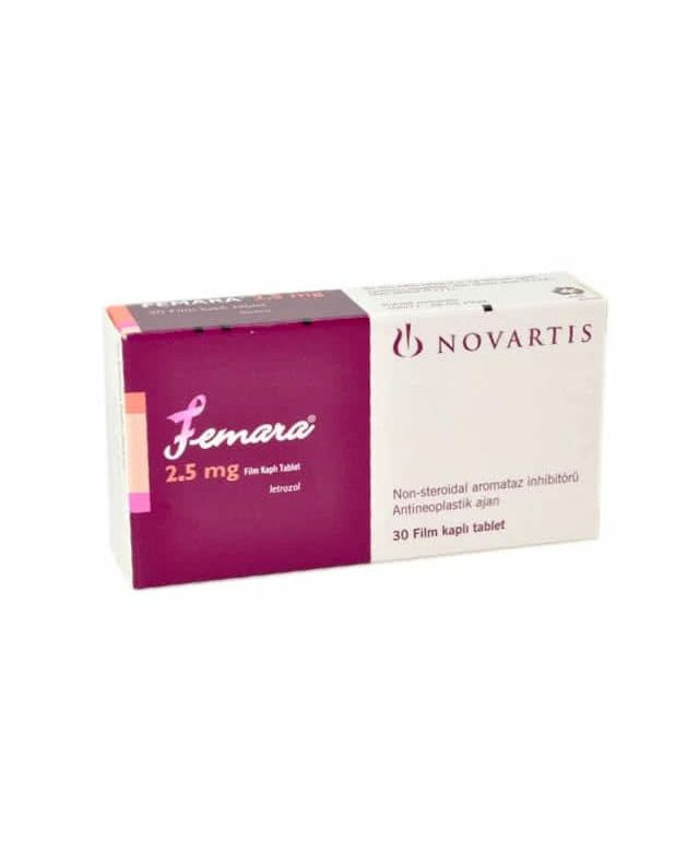 Фемара Femara 2.5 мг Турция 30 таблеток - купить с доставкой по ...