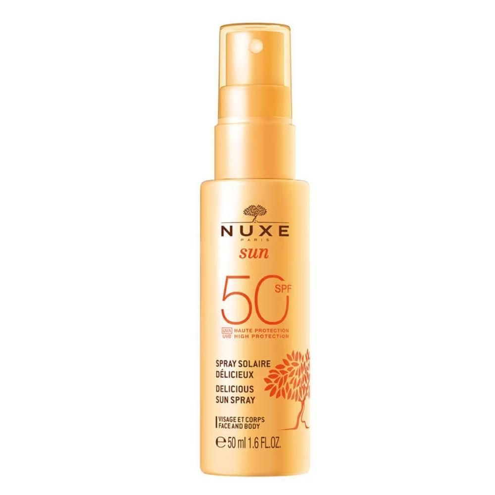 Nuxe Sun Солнцезащитный спрей для лица и тела Spf50 50 мл - купить с ...