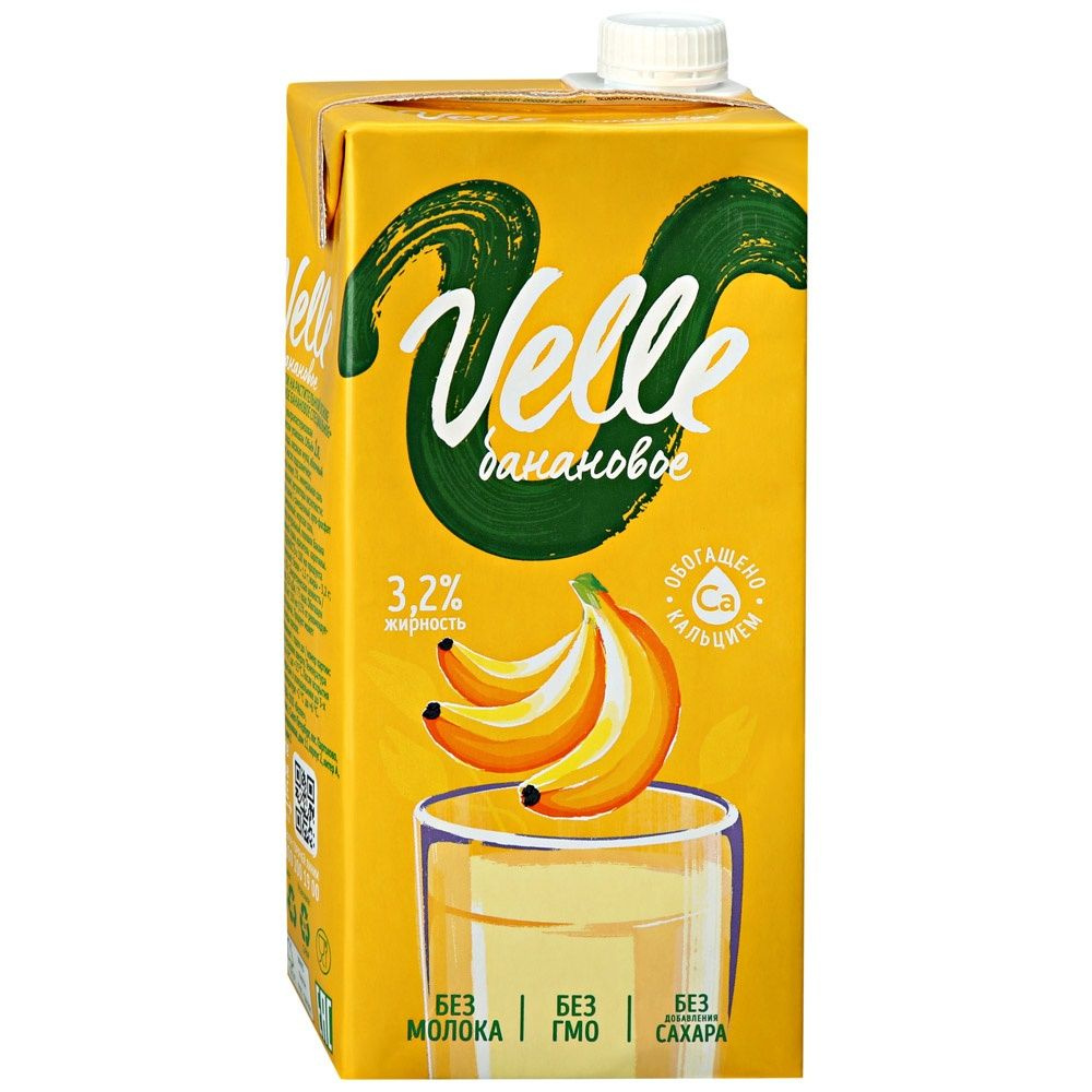 Напиток овсяный с бананом Barista Velle, 1л - купить с доставкой по выгодным ценам в интернет ...