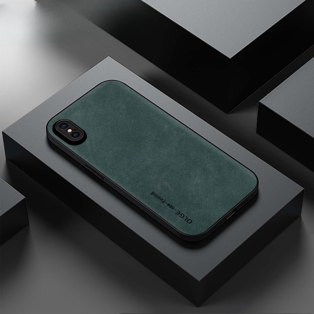 Роскошный кожаный чехол для смартфона Apple iPhone XS Max(на Айфон хс ...