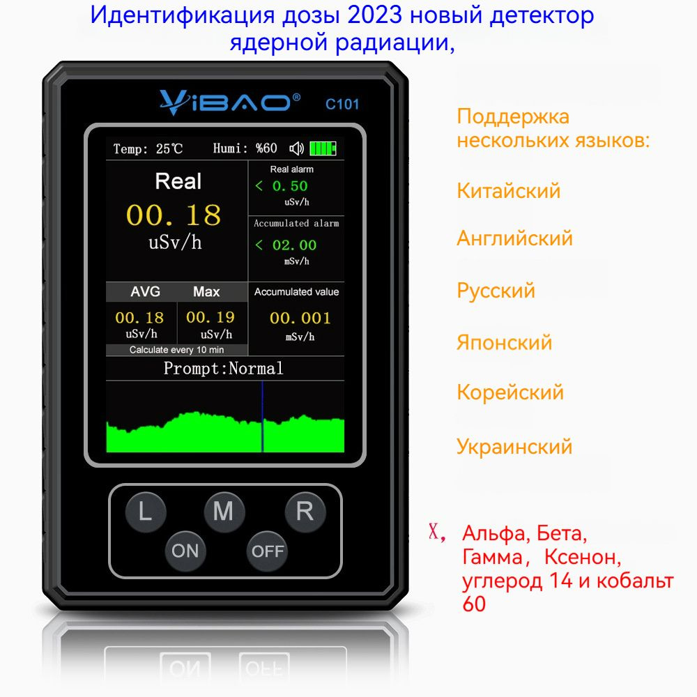 Дозиметр счетчик гейгера купить по выгодной цене в интернет-магазине ...