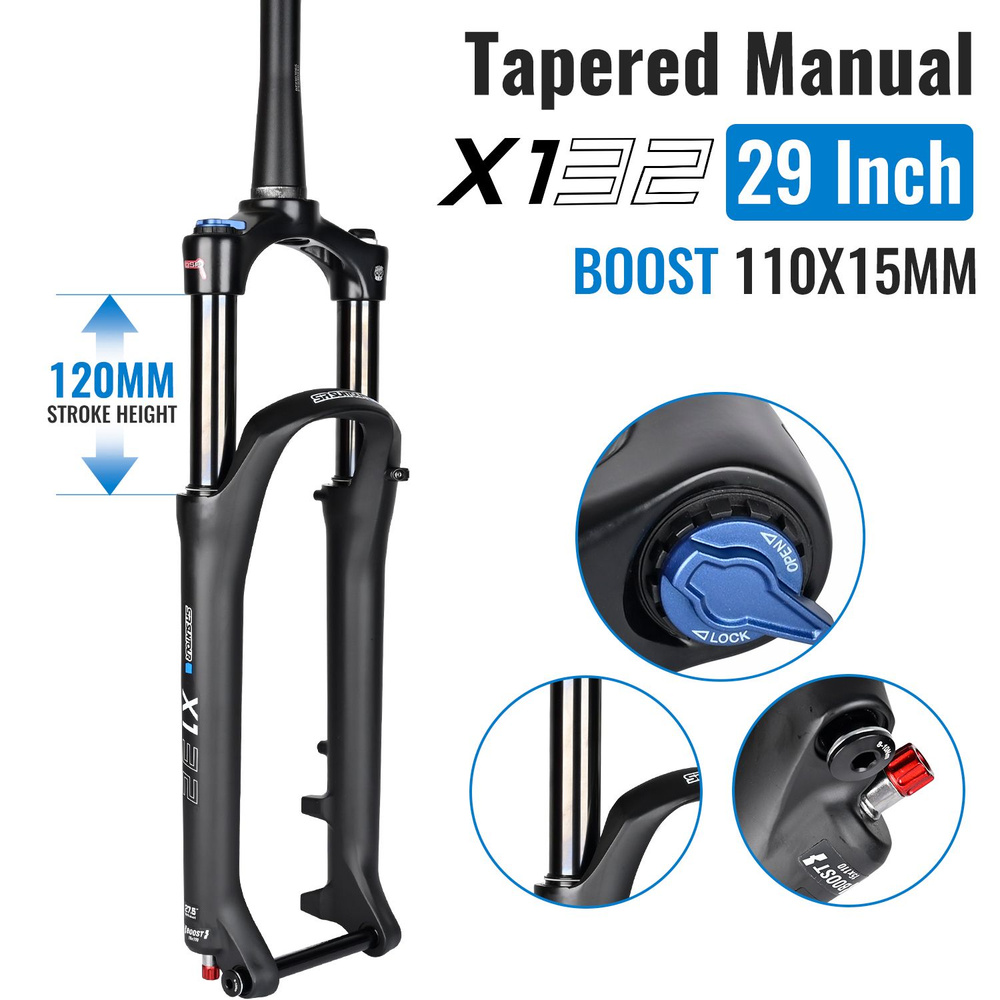 SR SUNTOUR EPIXON 100x9MM RAIDON BOOST 110x15MM Велосипедные ...