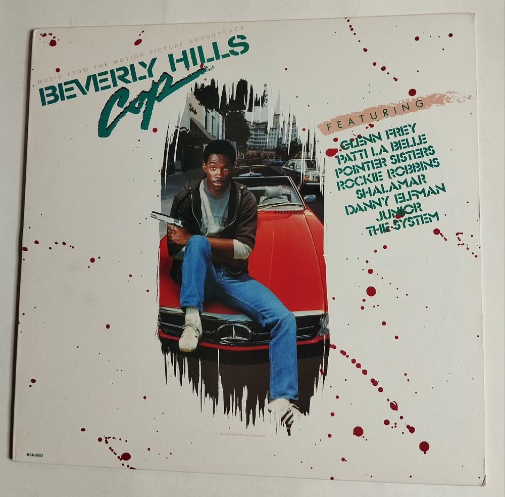 Винтажная виниловая пластинка LP Beverly Hills Cop (Music From The ...