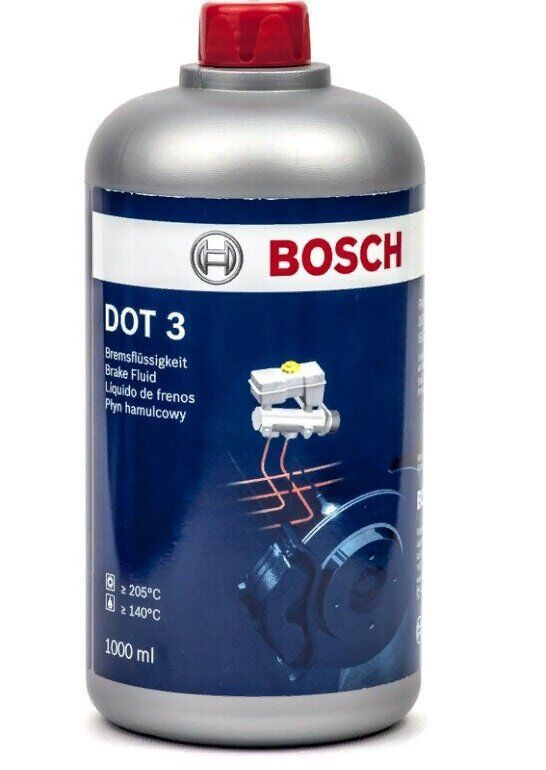 Тормозная жидкость dot3 1 l купить на OZON по низкой цене (1633245368)