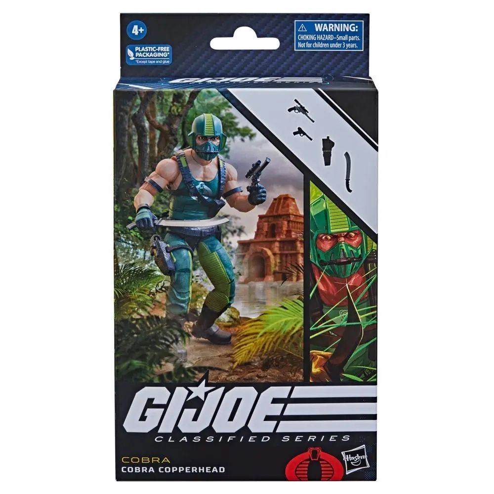Игрушки-трансформеры Hasbro G.I. Joe Classified Series Cobra Copperhead ...