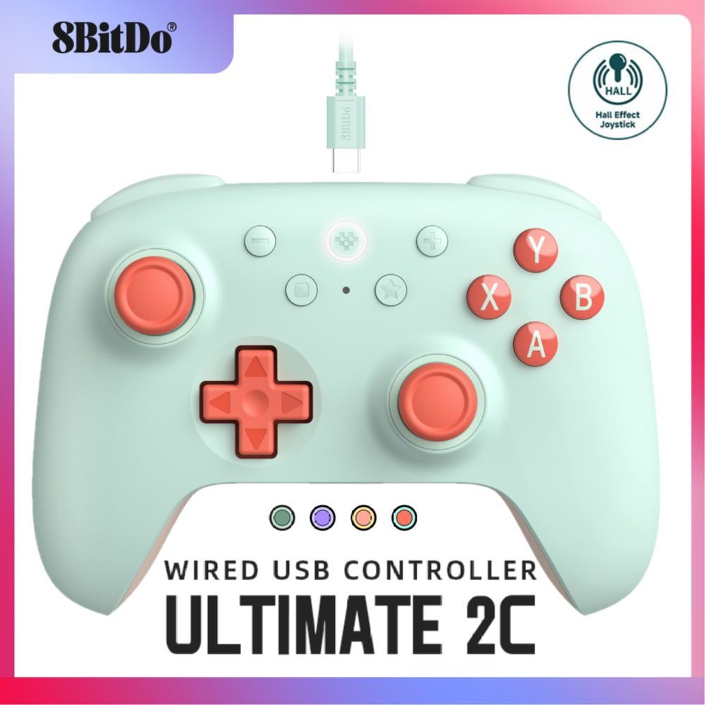 8bitdo Ultimate 2C проводной игровой контроллер для ПК, Windows 10, 11 ...