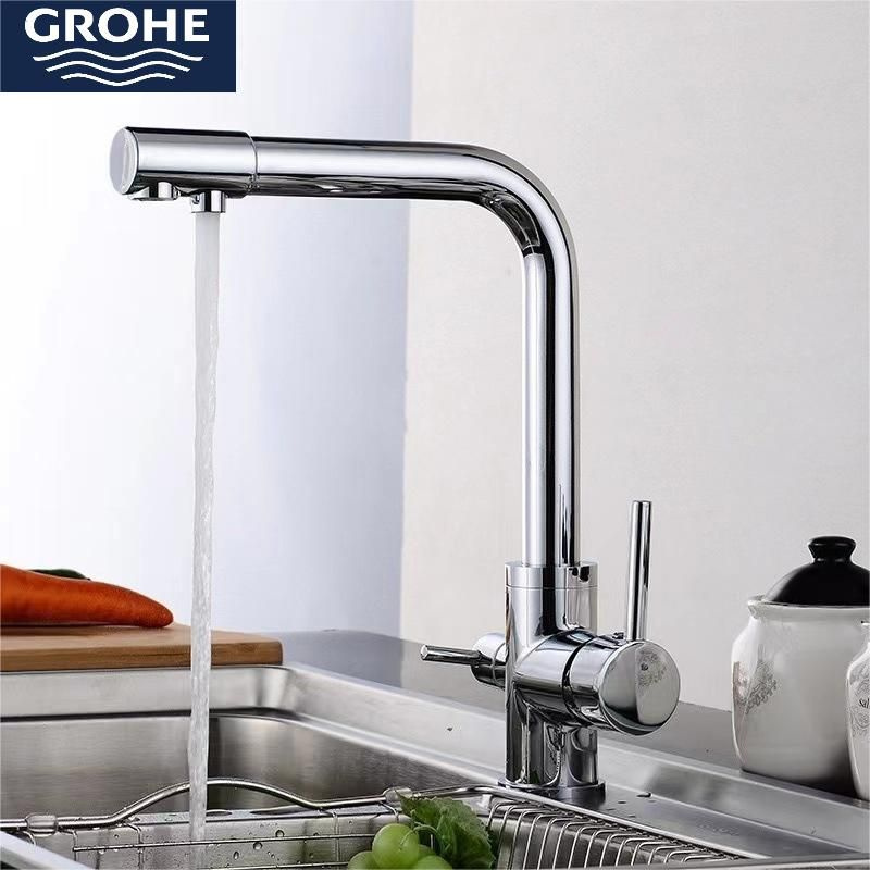 GROHE-Кухонный смеситель купить на OZON по низкой цене (1646027363)