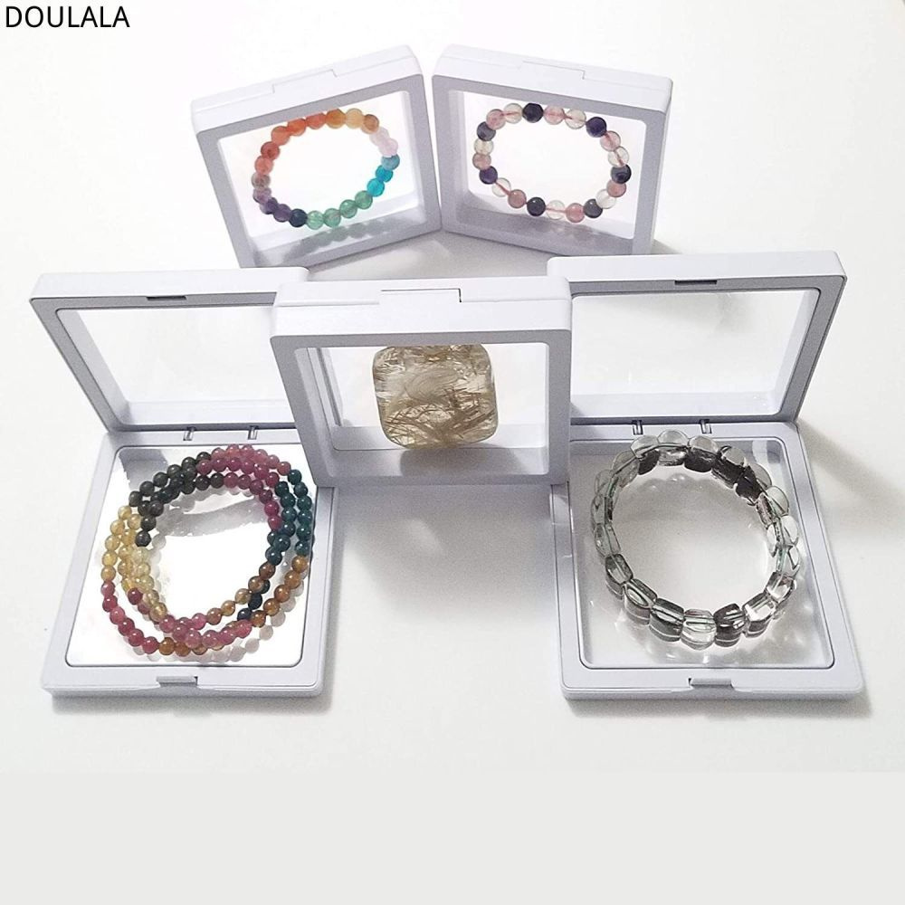 DOULALA Держатель Для Украшений 3D Дисплей С Плавающей Рамкой,бежевый,5 купить c доставкой на ...