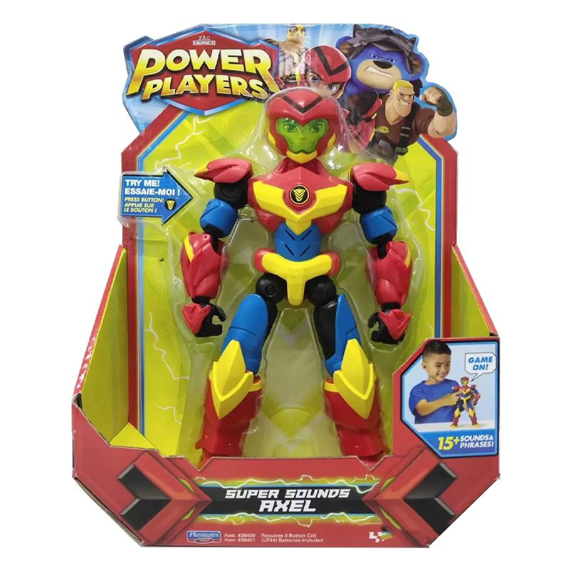 Playmates Toys Zag Heroez Power Players Super Sounds Axel ...