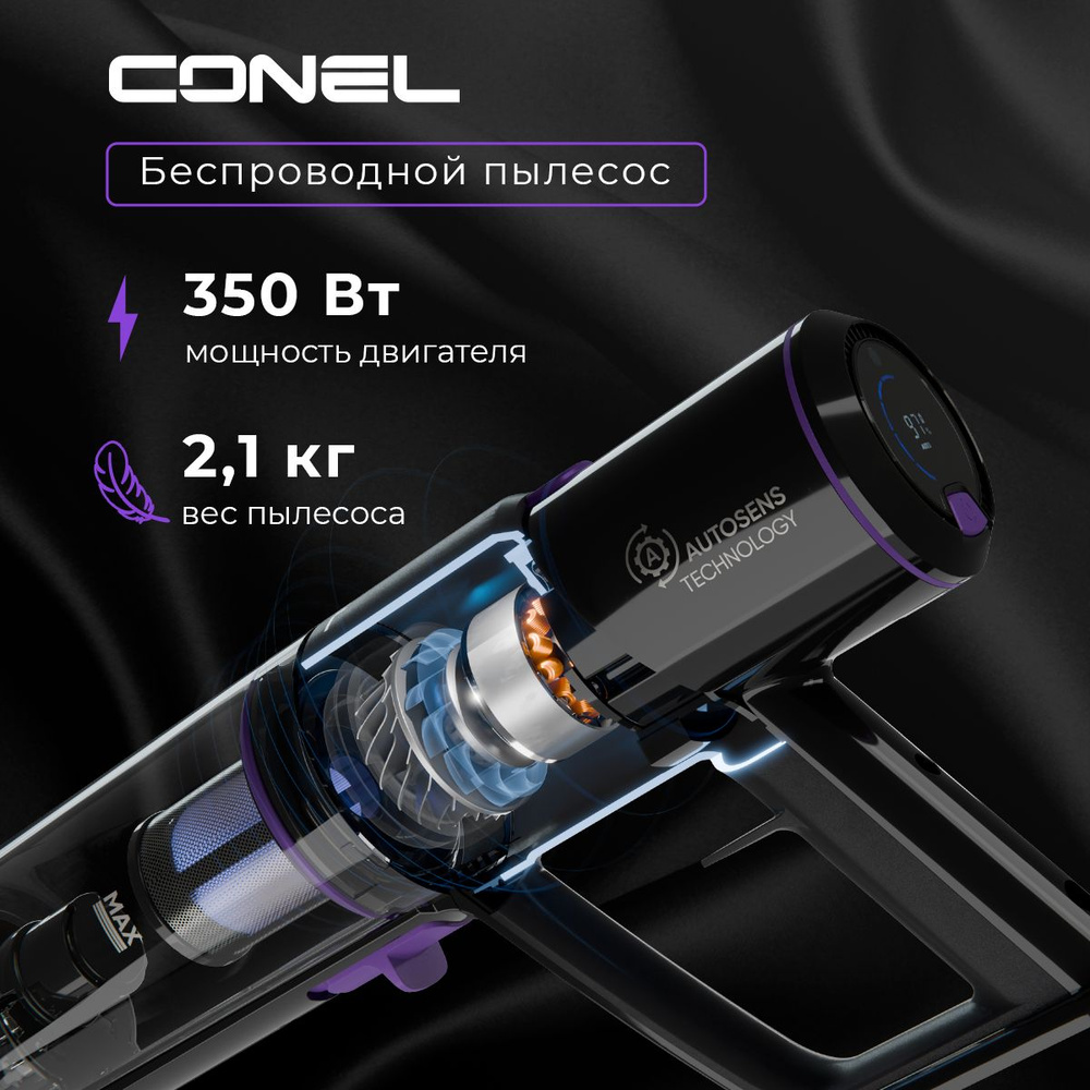 Вертикальный пылесос Conel URV2350 SLIM WET CLEAN - купить с доставкой ...