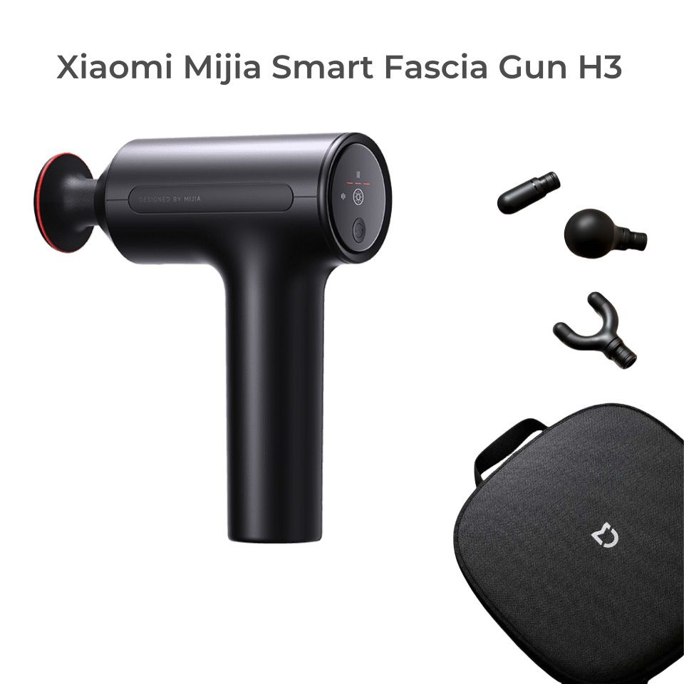 Перкуссионный массажер Xiaomi Mijia Smart massager H3 MJJMQ06YM(Горячий ...