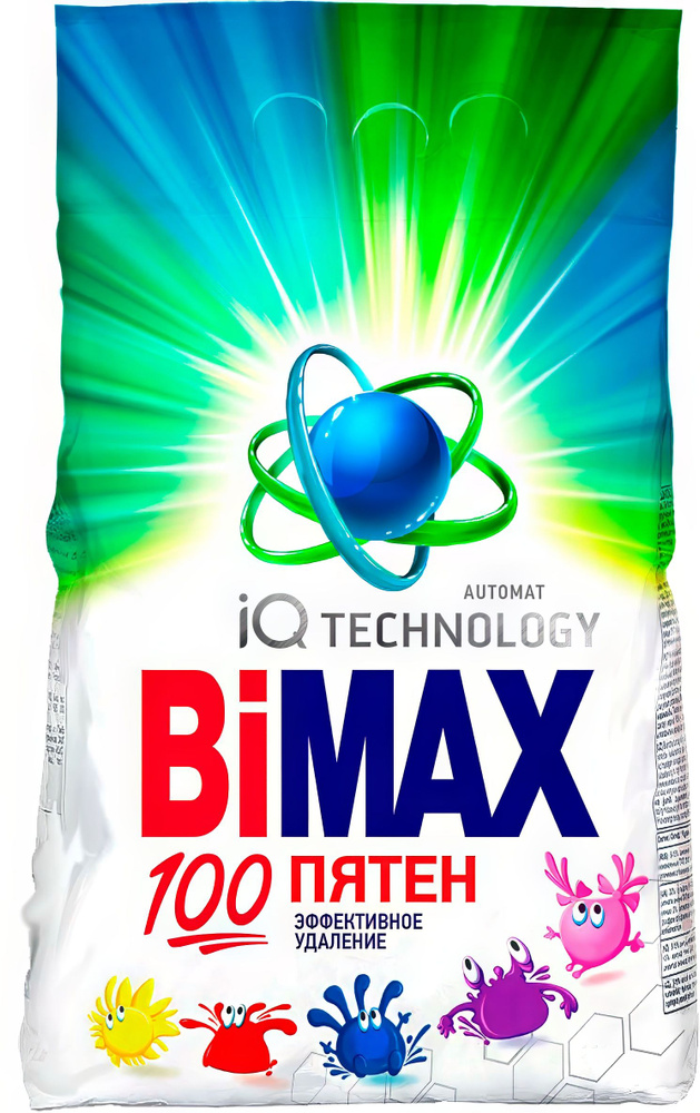 Порошок BiMAX 100 пятен Automat для стирки белья, 2.4 кг купить на OZON по низкой цене (2010580663)