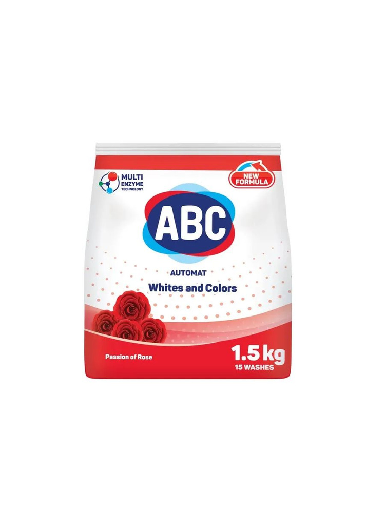 ABC Стиральный порошок 1500 г - купить с доставкой по выгодным ценам в интернет-магазине OZON ...