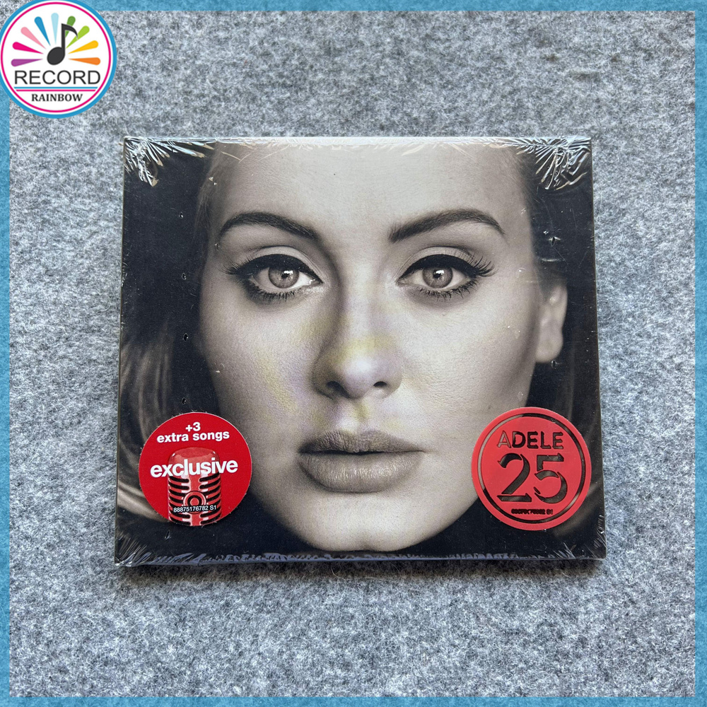 ADELE 25 +3 Extra Songs CD Совершенно новый Запечатанный Альбом купить на OZON по низкой цене ...