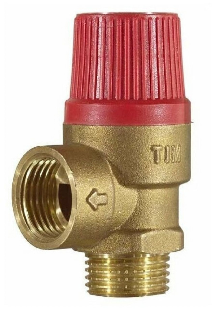 Предохранительный клапан мембранный 1/2" НР-ВР 6 bar TIM BL22MF-K-6 ...