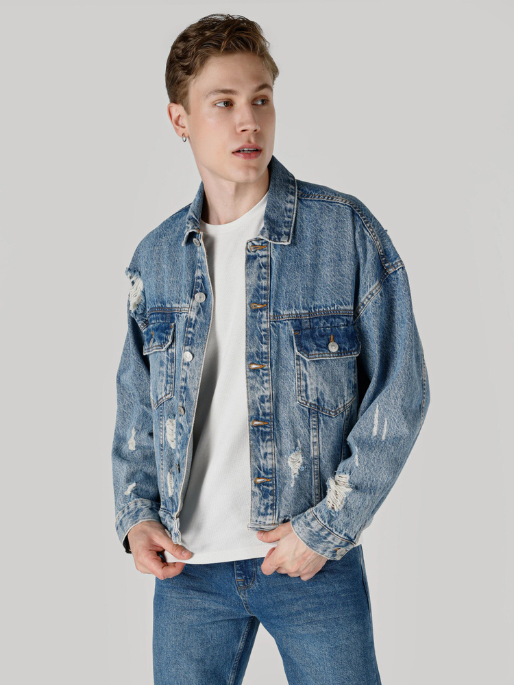 Куртка Мужской COLIN'S голубой, размер 50, 52 Марокко купить c доставкой на OZON по низкой цене ...