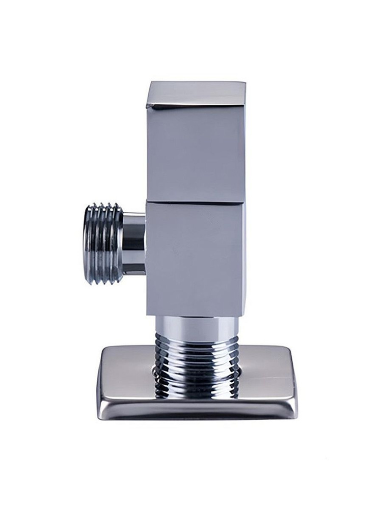Кран Vieir VER41 УГЛОВОЙ с отражателем для смесителя НР 1/2"-3/4", хром купить на OZON по низкой ...