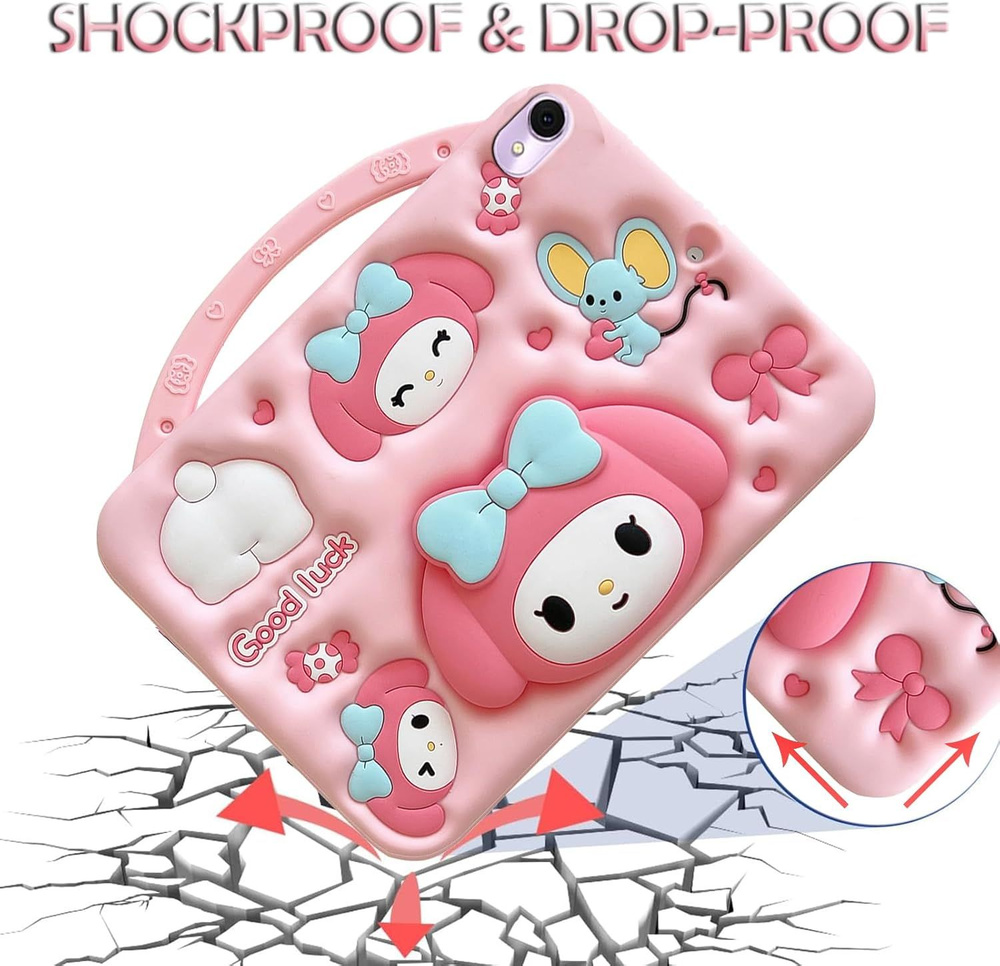 Силиконовый детский чехол для Honor Pad X8a / X9 11 inch 2024 Cute ...