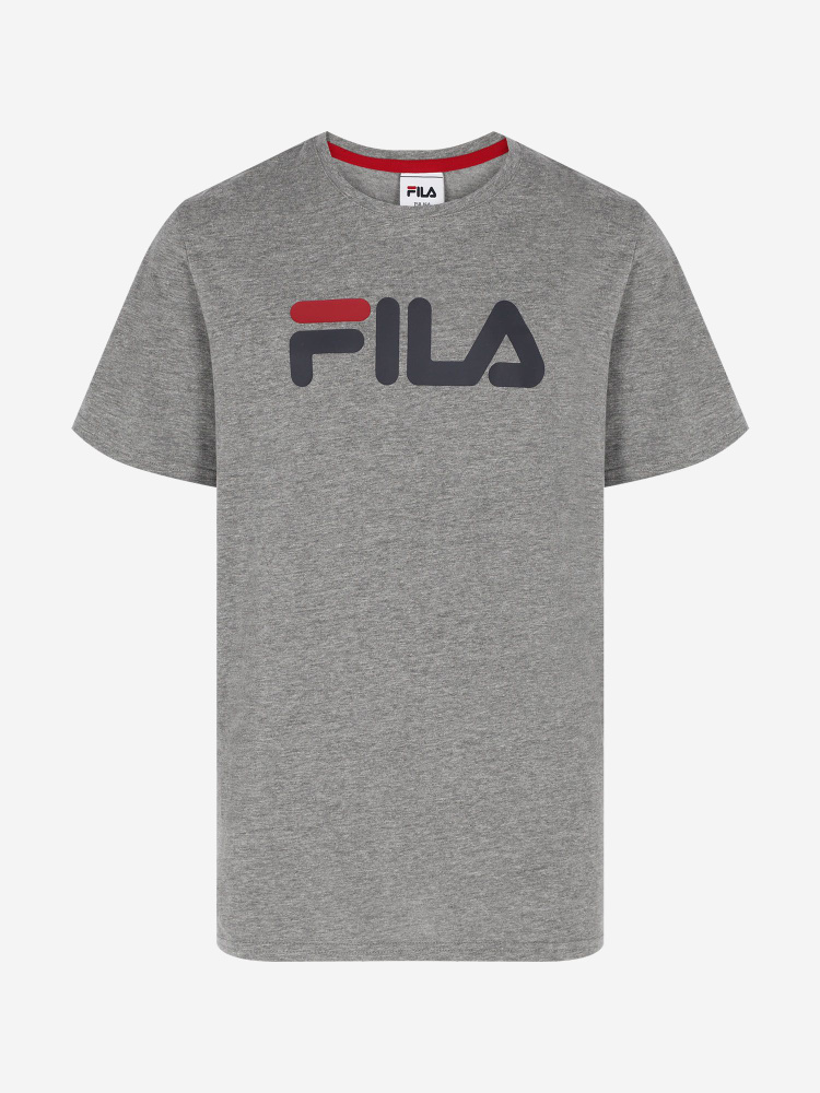 Футболка Fila, размер 158, 164, цвет серый, 75% Хлопок, 25% Вискоза - купить по выгодной цене в ...