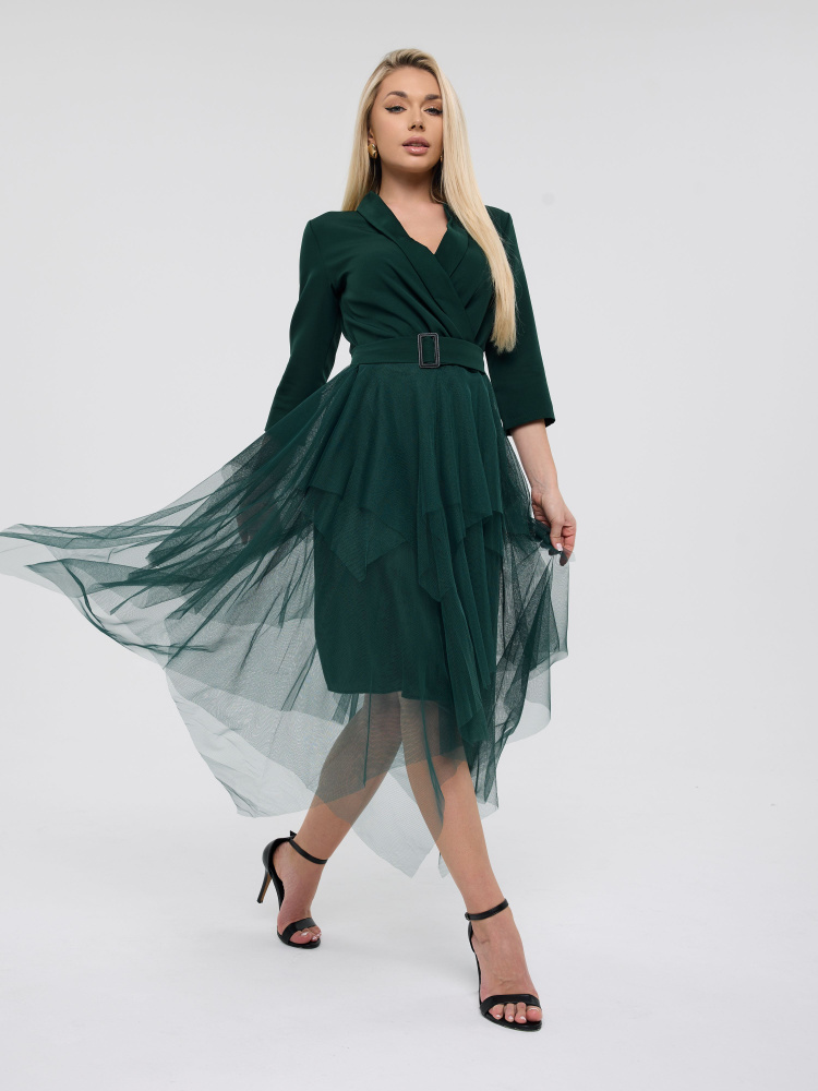 Платье Женский Posh Style изумрудный, изумрудно-зеленый Вечерний ...