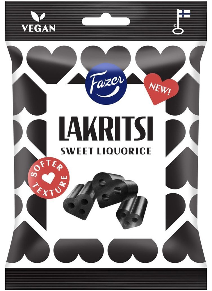 Сладкая лакрица Fazer Lakritsi 150g купить на OZON по низкой цене ...