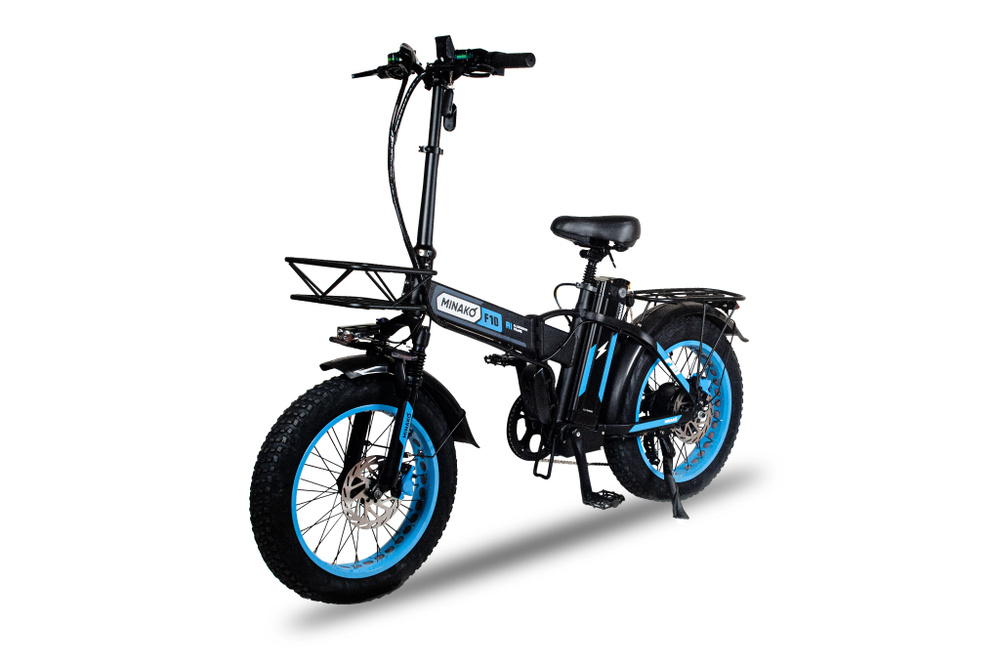 Электровелосипед Minako F10 Pro Dual 2025, 48V/20AH купить на OZON по низкой цене (842481673)