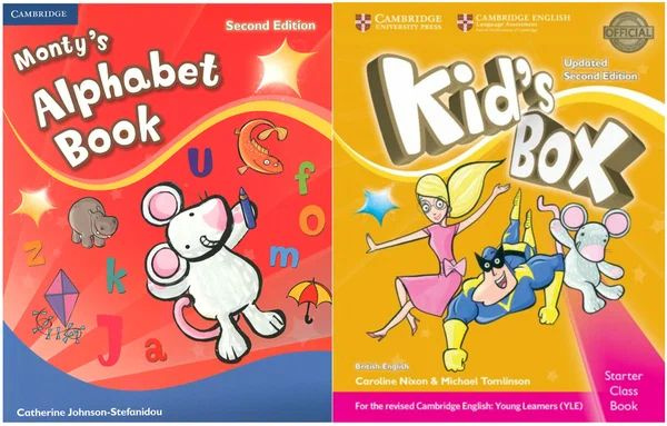 Kids Box Starter Second Edition + Monty's Alphabet Book + CD | Nixon ...