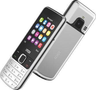 INOI Мобильный телефон 243, серый металлик купить на OZON по низкой цене (1912006804)